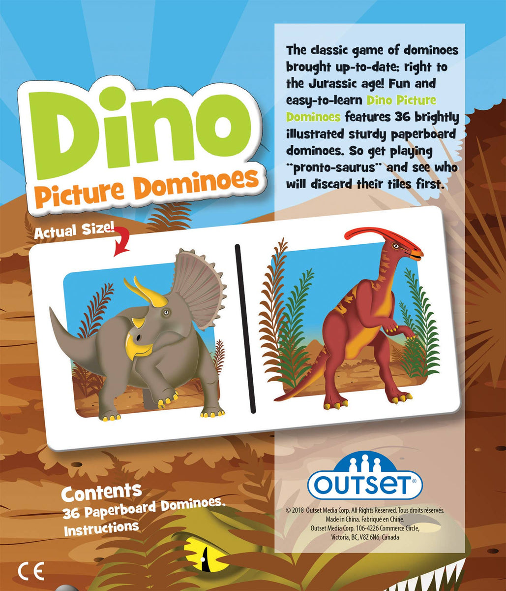 Picture Dominos: Dino Game – The Science Museum of Minnesota