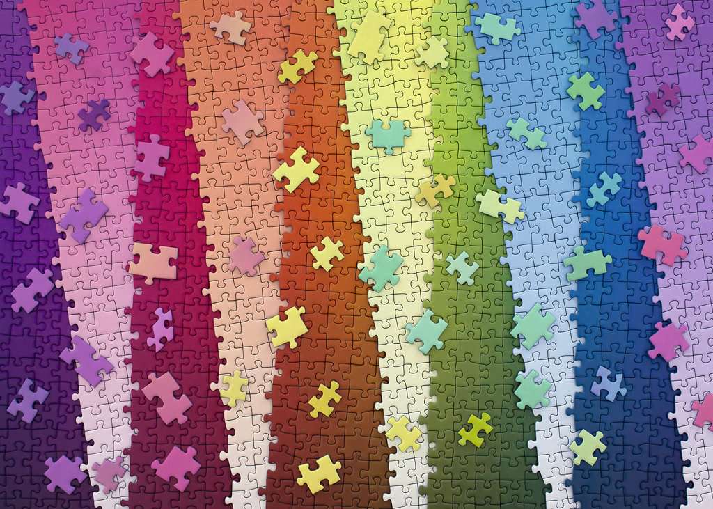 Colors on Colors 1000 Piece Puzzle – The Science Museum of Minnesota