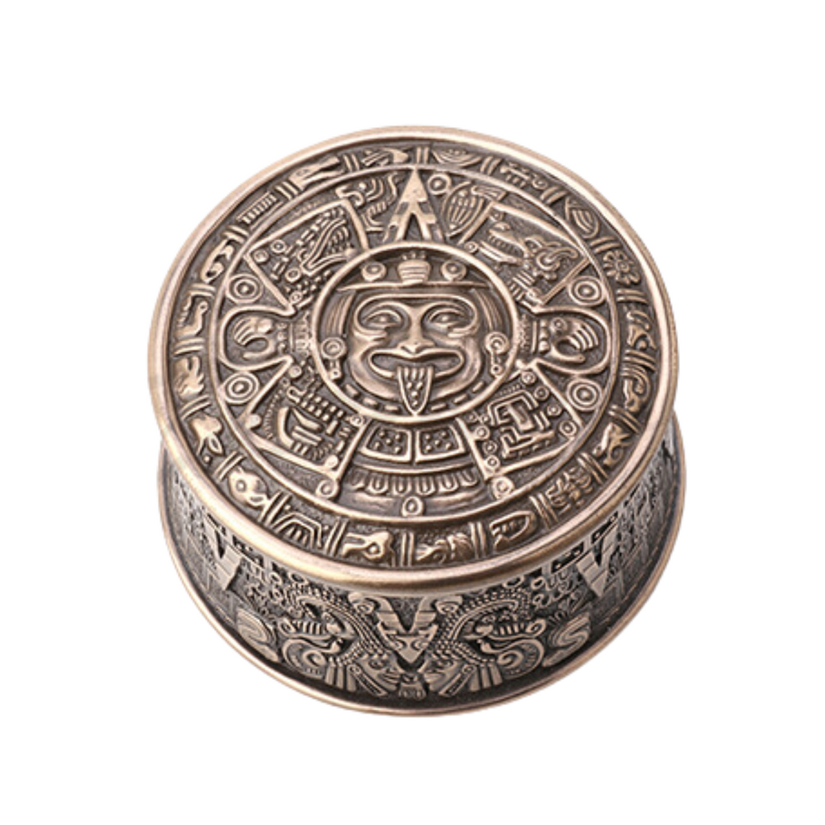 Aztec Sun Stone Trinket Box – The Science Museum of Minnesota