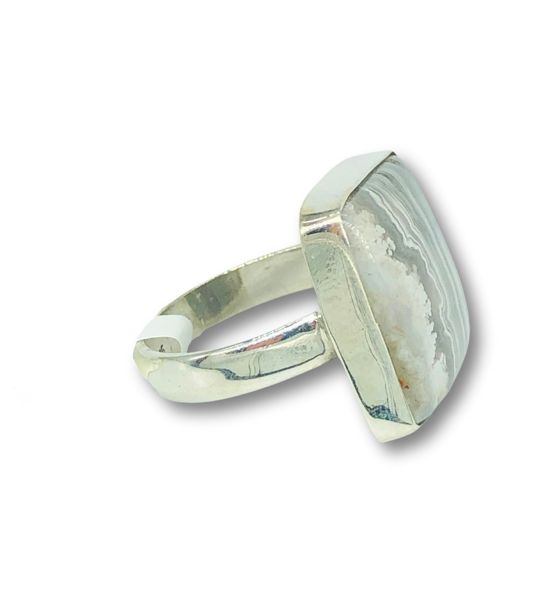 Zebra Calcite Ring – The Science Museum of Minnesota