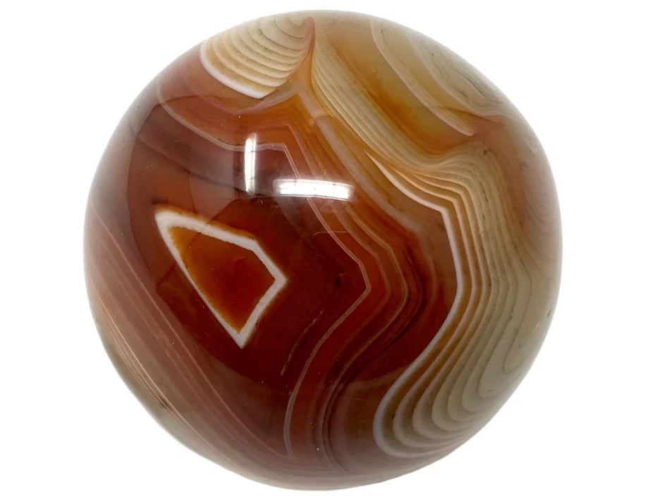 Banded Agate Sphere $10.00 – The Science Museum of Minnesota